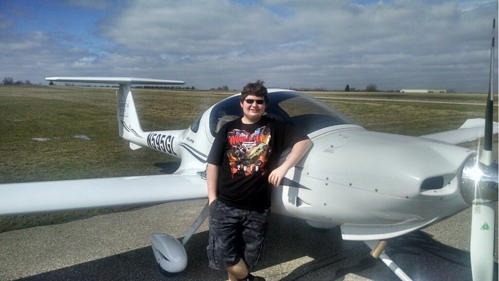 Congratulations Conner on your first solo flight! - Crosswinds Aviation
