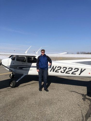 Congratulations to Terance Hart on his First Solo! - Crosswinds Aviation
