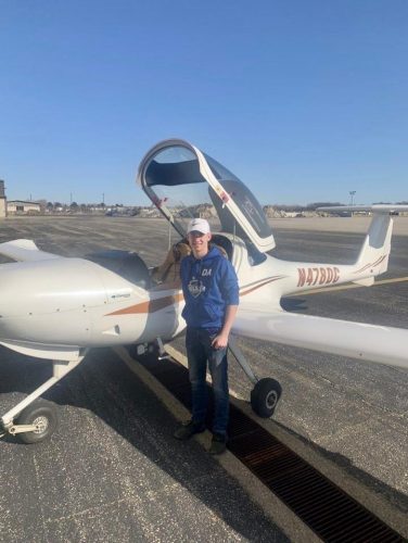 Congratulations to David Anthony on his First Solo! - Crosswinds Aviation