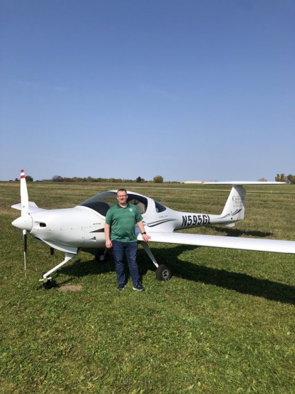 Congratulations to Jason Vincent, our newest Private Pilot ...