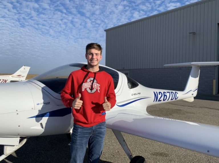 Congratulations to Jacob Perrone on his First Solo! - Crosswinds Aviation