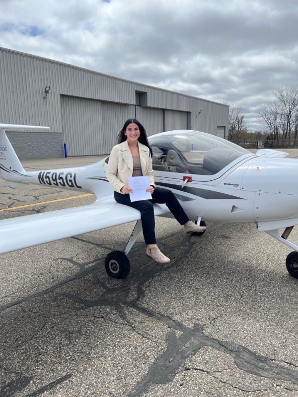 Congratulations to Elizabeth on earning her Private Pilots License ...