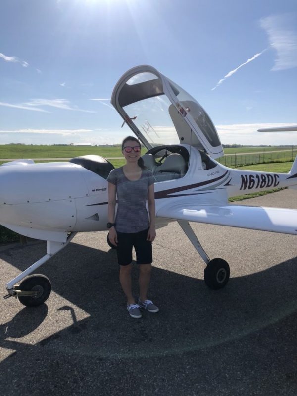 Congratulations to Jessica on completing her first Solo flight ...
