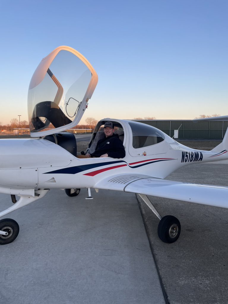 Congratulations to Brian on his First Solo Flight! - Crosswinds Aviation