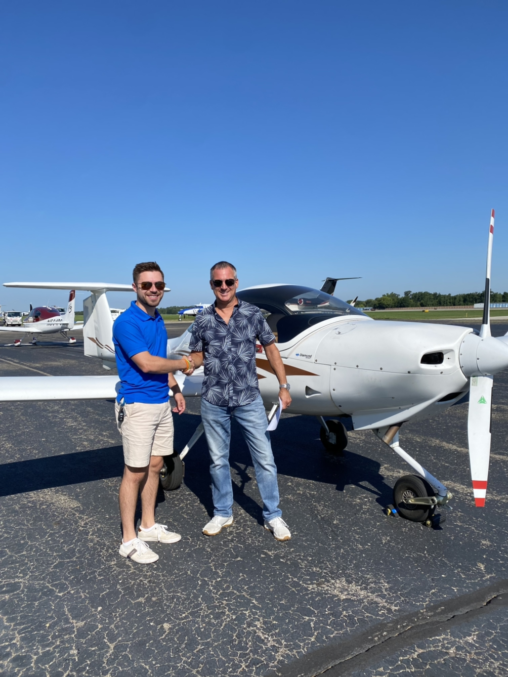 Congratulations to Cliff on becoming a CFI! - Crosswinds Aviation