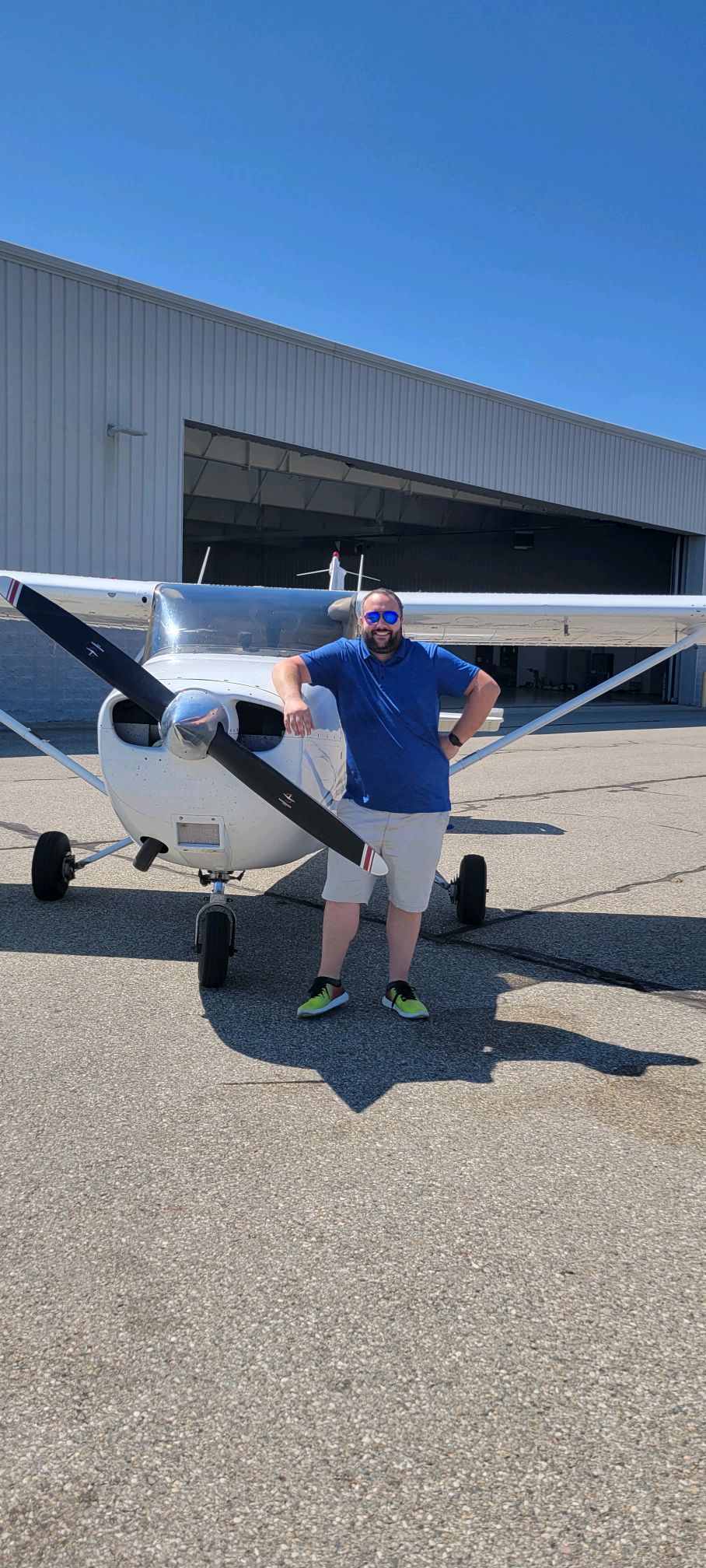 Congratulations to Daniel on his First Solo Flight! - Crosswinds Aviation