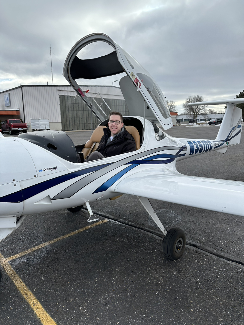 Congratulations to Jantz on his First Solo Flight! - Crosswinds Aviation