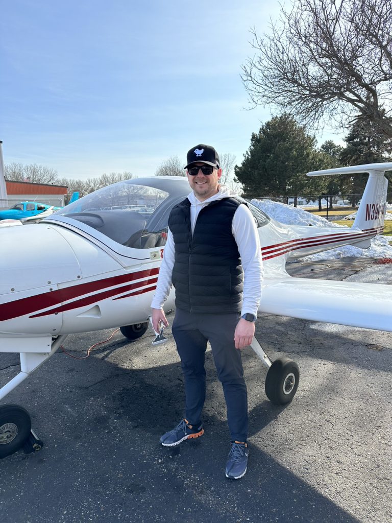 Congratulations to Jason on earning his Private Pilot License ...