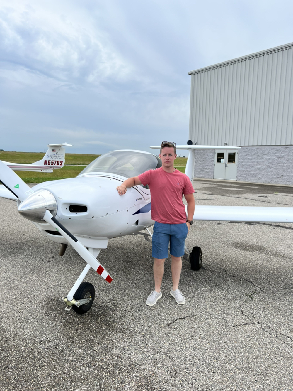 Nick Reeves Solo - Crosswinds Aviation