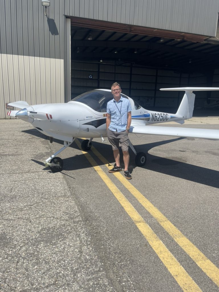 Congratulations to Scott on earning his Private Pilot License ...