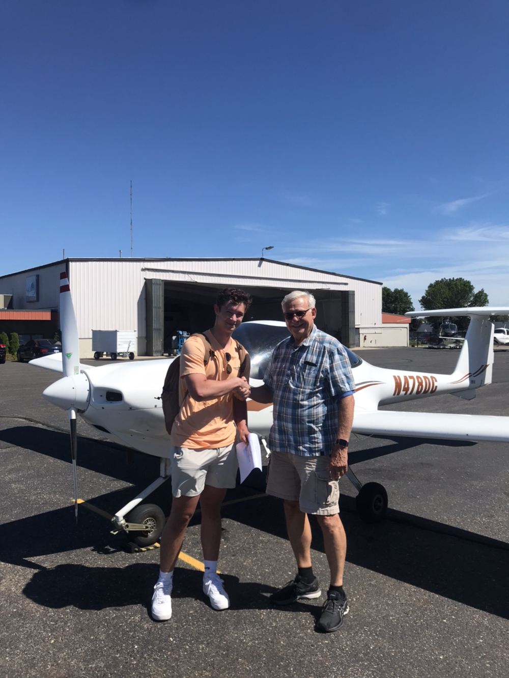 Congratulations to William on earning his Private Pilot License ...