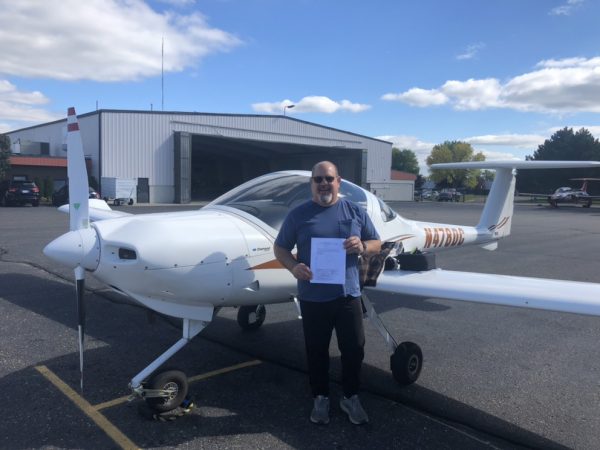 Congratulations to David on earning his Private Pilot License ...