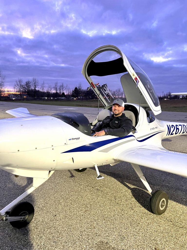 Congratulations to Devon on his First Solo Flight! - Crosswinds Aviation