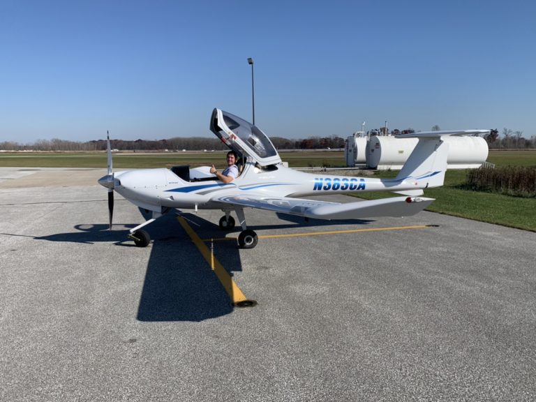 Congratulations to Jacob on his First Solo Flight! - Crosswinds Aviation