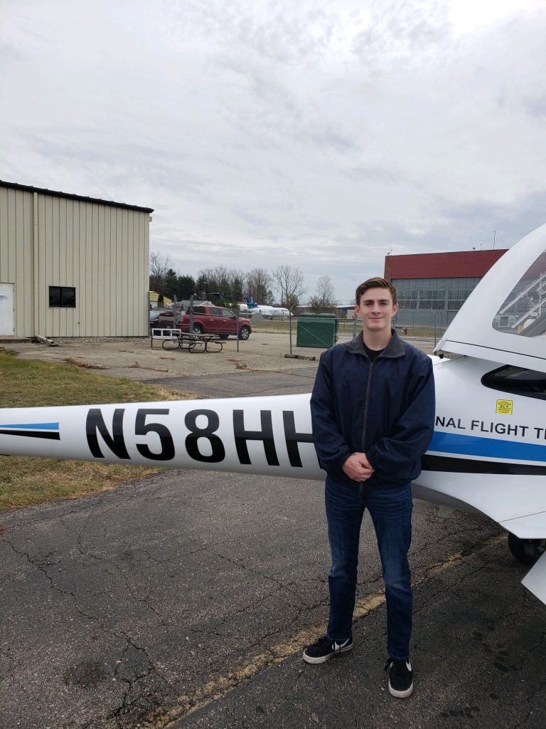 Congratulations to Jason on his First Solo Flight! - Crosswinds Aviation