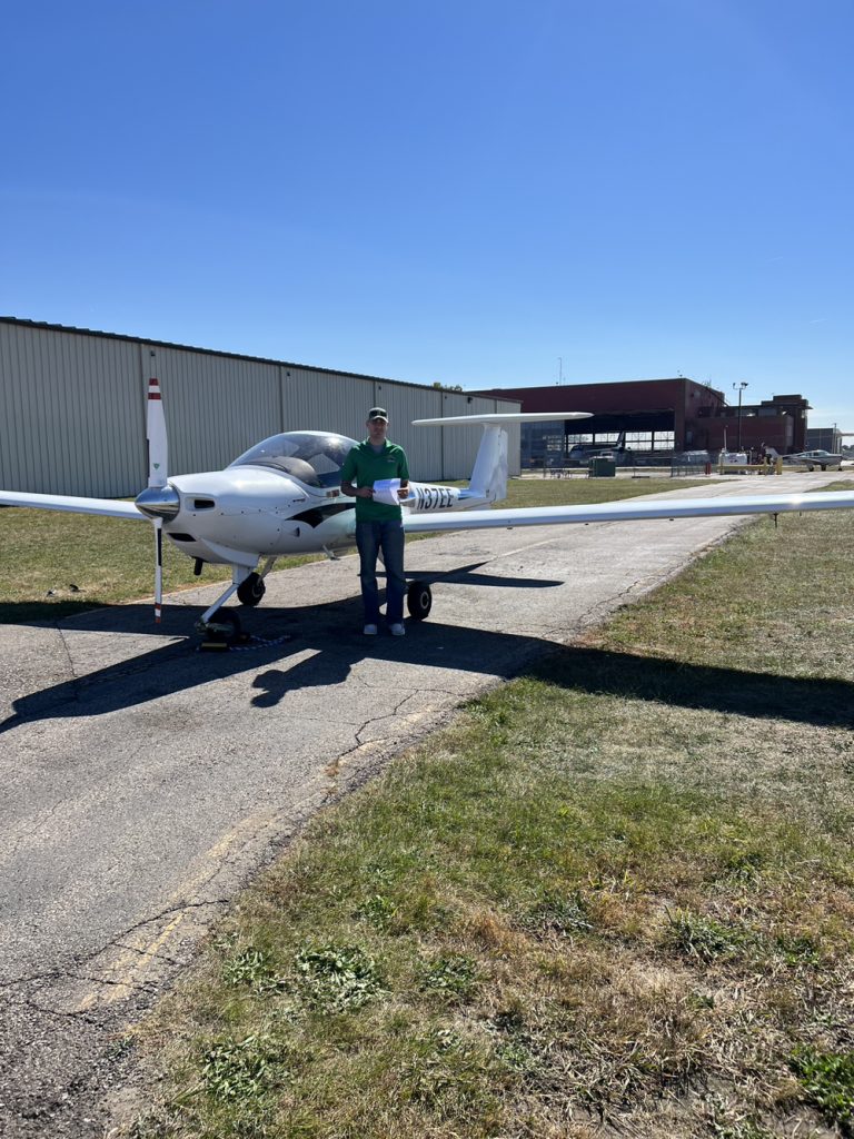 Congratulations to Joshua on earning his Private Pilot License ...