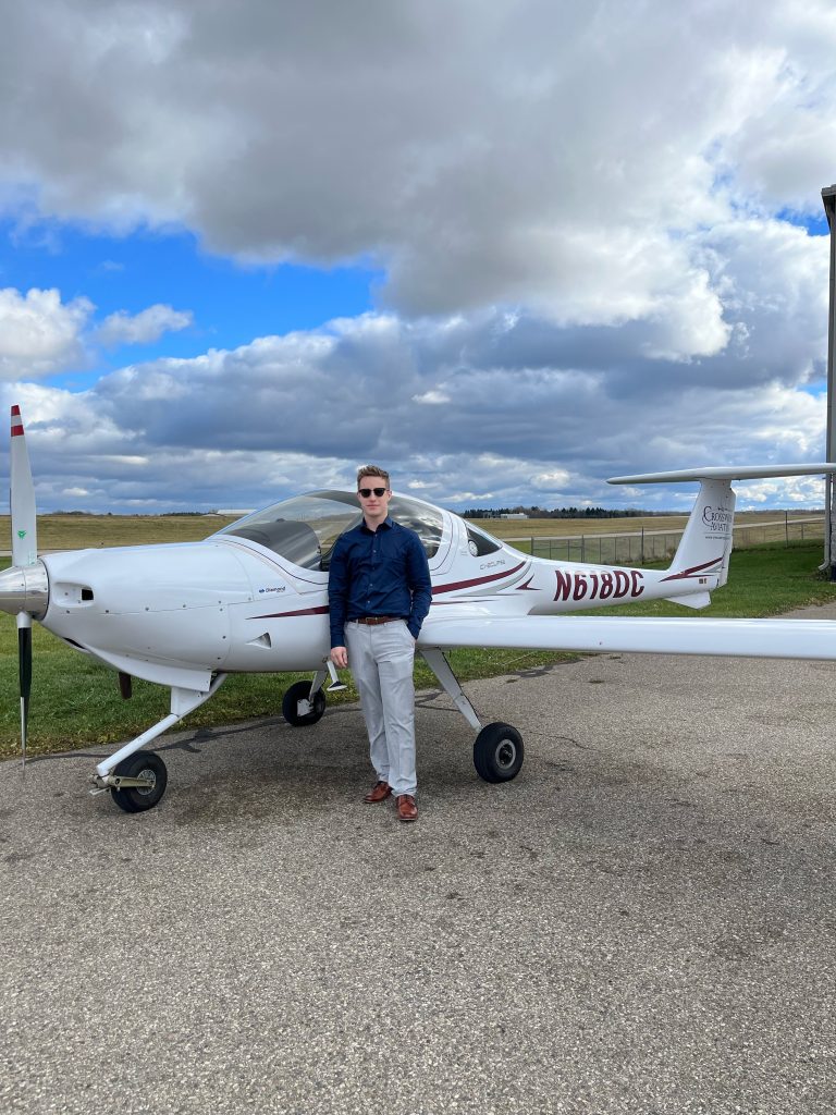 Congratulations to Nick on earning his Private Pilot License ...