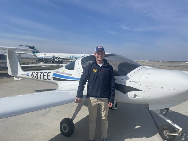 Congratulations to Grant on his First Solo Flight! - Crosswinds Aviation