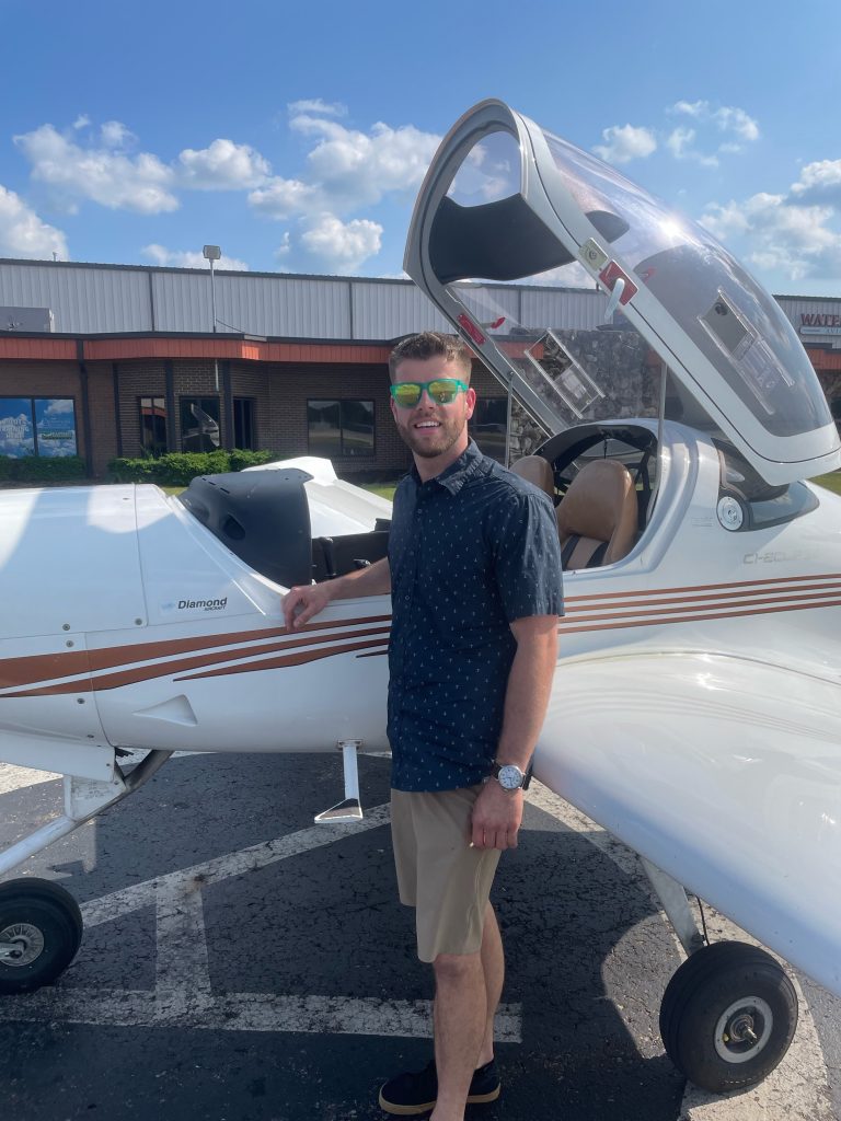 Congratulations to Adam on earning his Private Pilot License ...