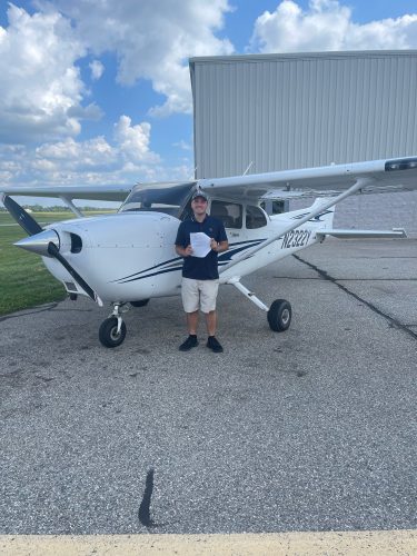 Congratulations to Zach on earning his Private Pilot License ...