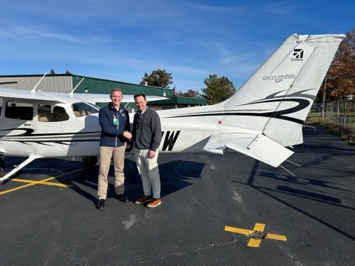 Congratulations to Tyler on becoming a Certified Flight Instructor ...