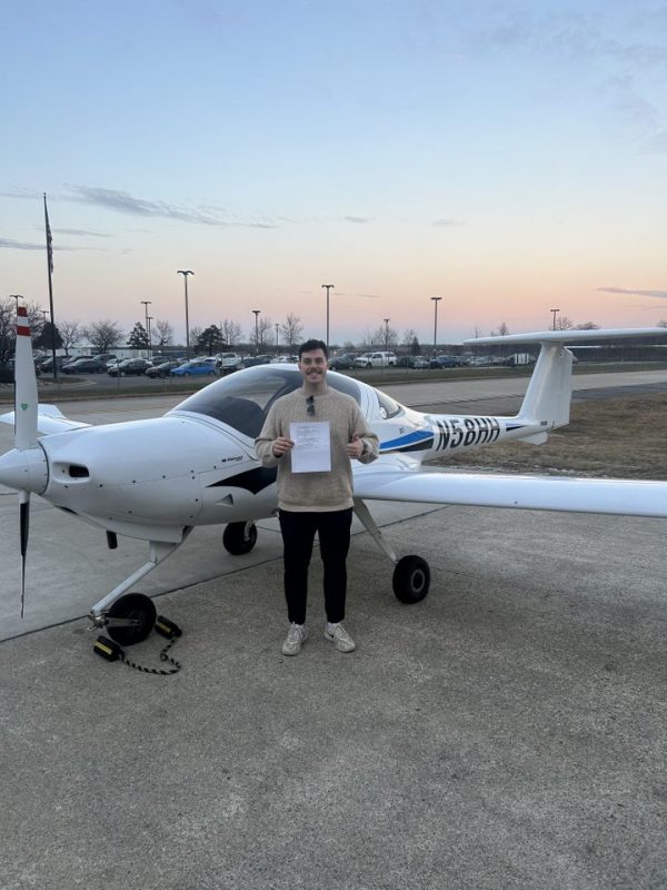 Congratulations to Justin on earning his Commercial Rating ...