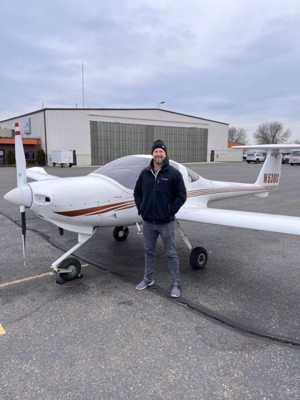 Congratulations to Lewis on his First Solo Flight! - Crosswinds Aviation