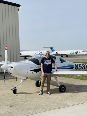 Congratulations to Kyle on his First Solo Flight! - Crosswinds Aviation
