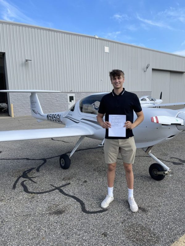 Congratulations to Josh on earning his Private Pilot License ...