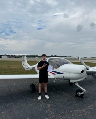 Congratulations to Jett on earning his Private Pilot License ...