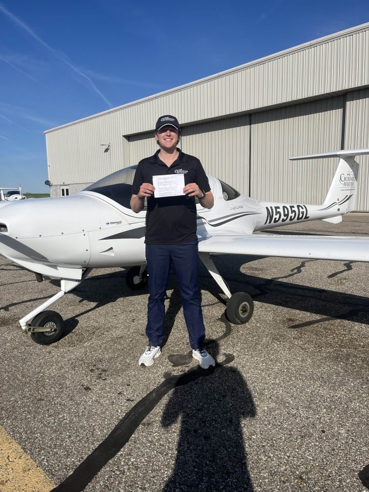 Congratulations to Jake on earning his Commercial Rating! - Crosswinds ...