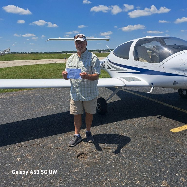 Congratulations to Randy on earning his Private Pilot License ...